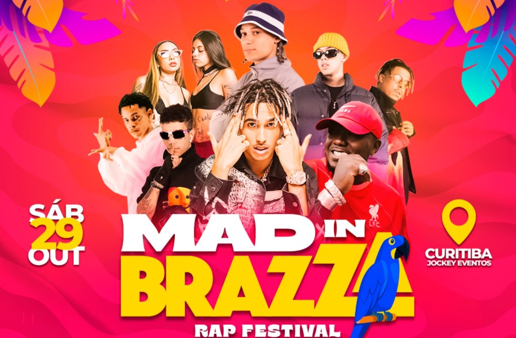 Mad in Brazza traz o melhor do rap a Curitiba