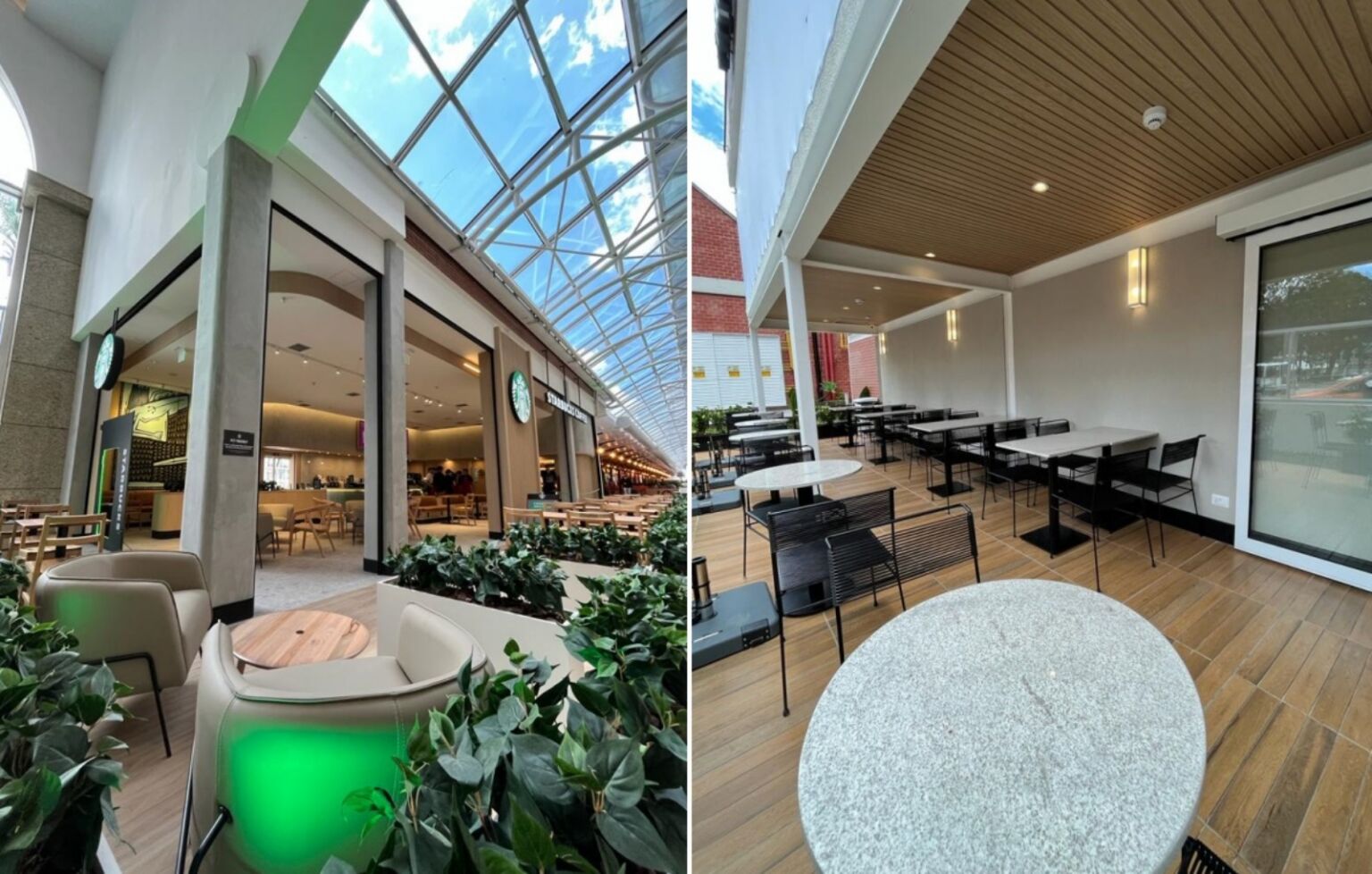 Starbucks chega ao Estação com deck externo