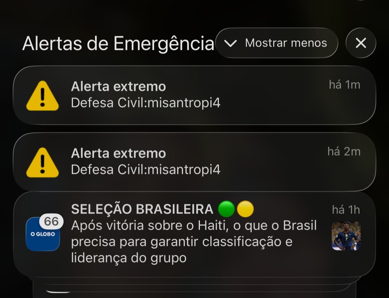 Alerta Sonoro da Defesa Civil Causa Alvoroço